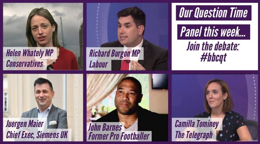 Bbc Question Time Coming To Lincoln Tonight